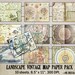 Vintage, Antique,grunge, Old, Map, Journal Paper, Digital, Printable ...