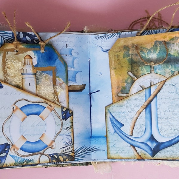 Nautical Scrapbook - Etsy