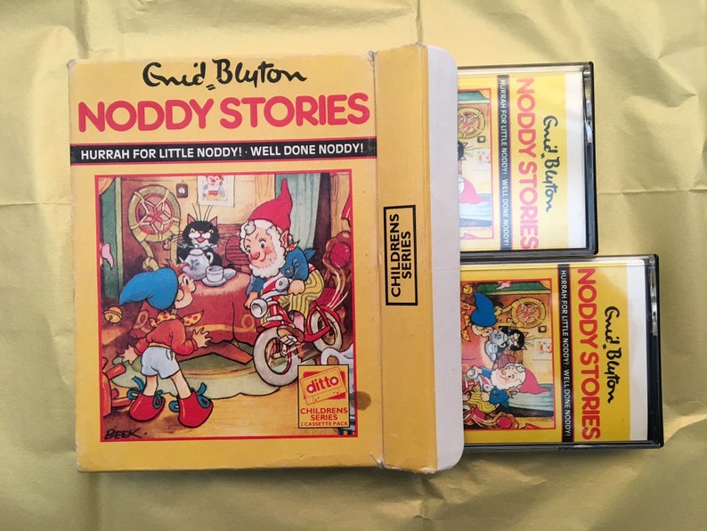 Enid Blyton, Noddy Stories, X2 Cassette Pack, 1984 - Etsy