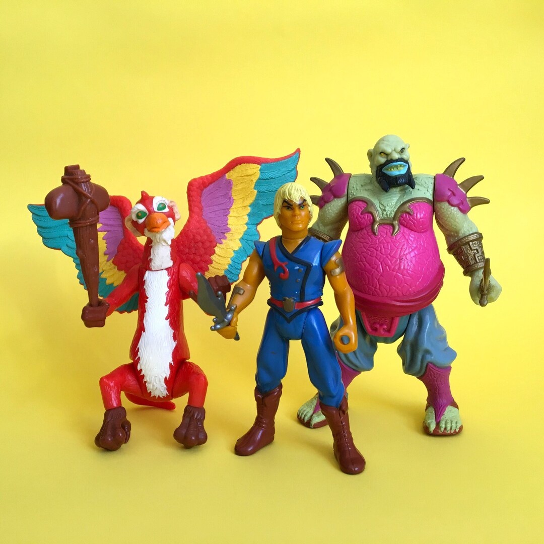 Dark Water, Action Figures, Ren, Niddler, Bloth, Hasbro, 1990, 90s Toys ...