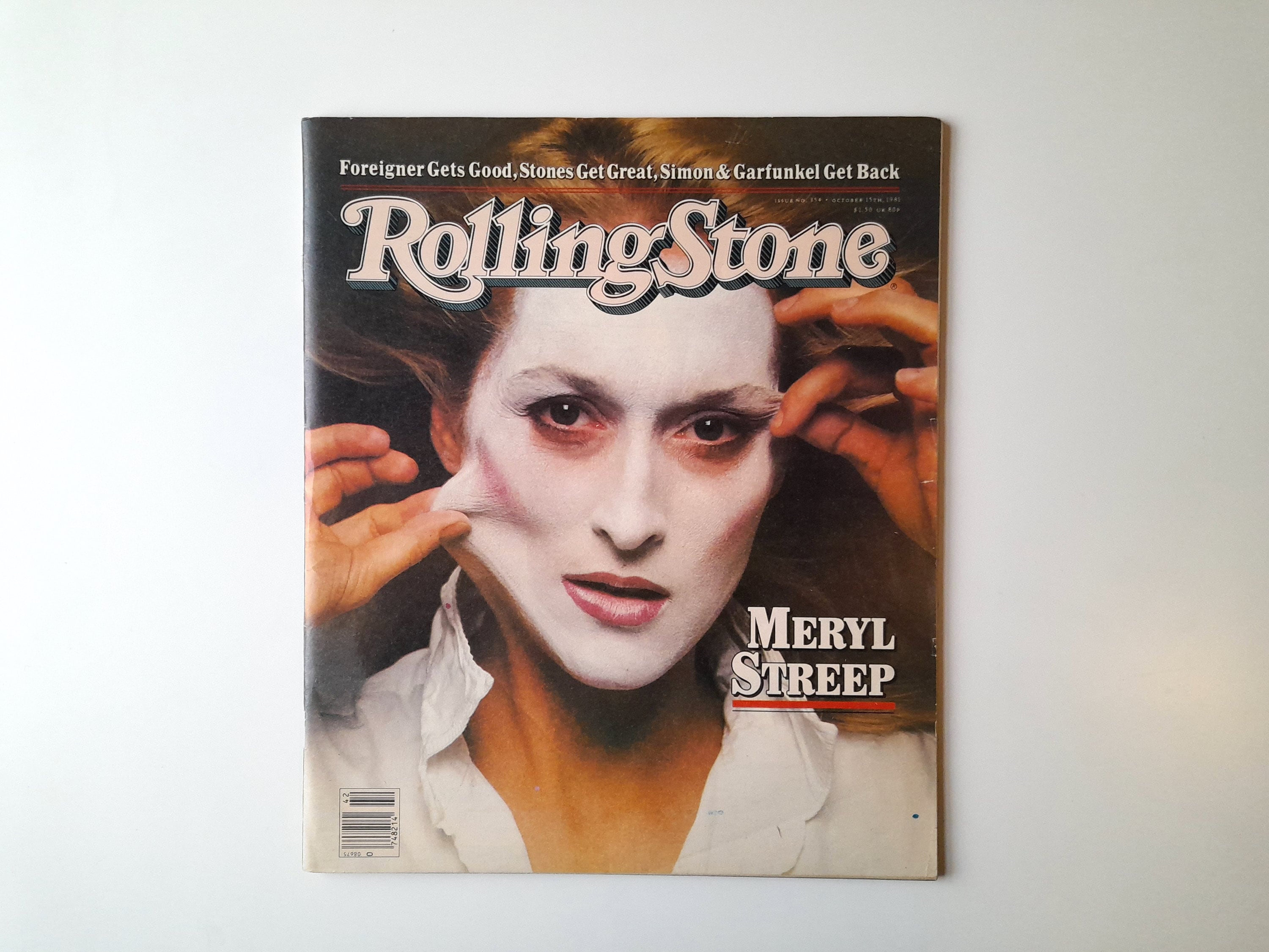 Meryl Streep, Rolling Stone Magazine, October, 1981 - Etsy