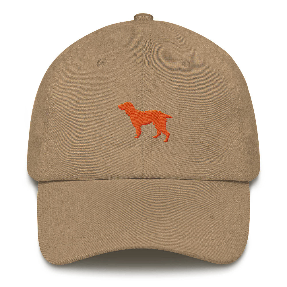 Boykin and Hunt Co. Orange Boykin Spaniel Khaki Tan Adjustable Hat - Etsy