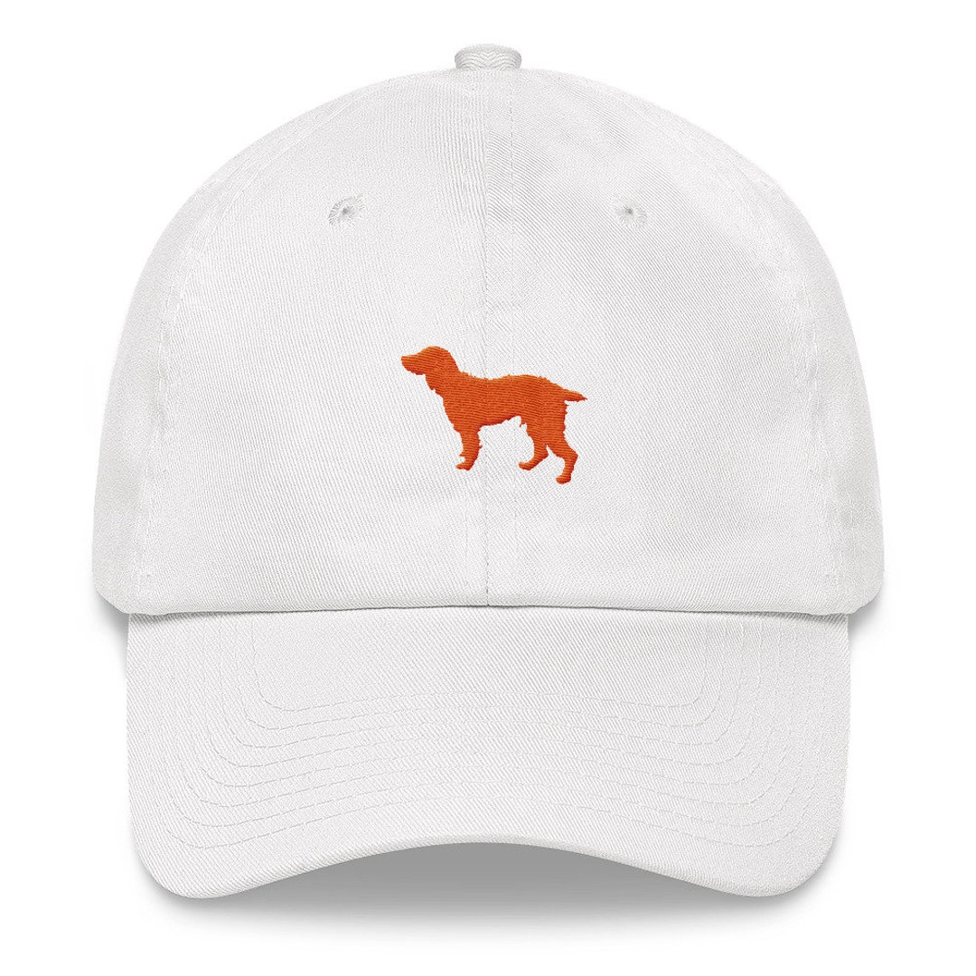 Boykin and Hunt Co. Orange Boykin Spaniel White Adjustable Hat - Etsy