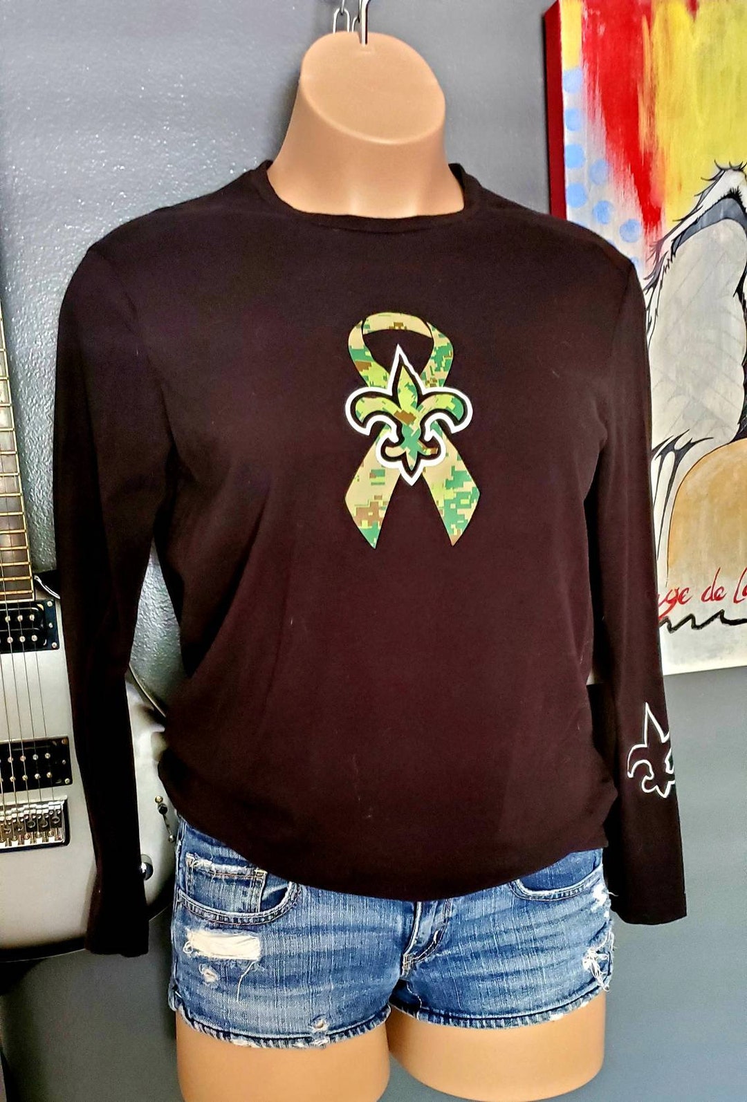 Military Support Digital Camo Ribbon Shirt - Etsy