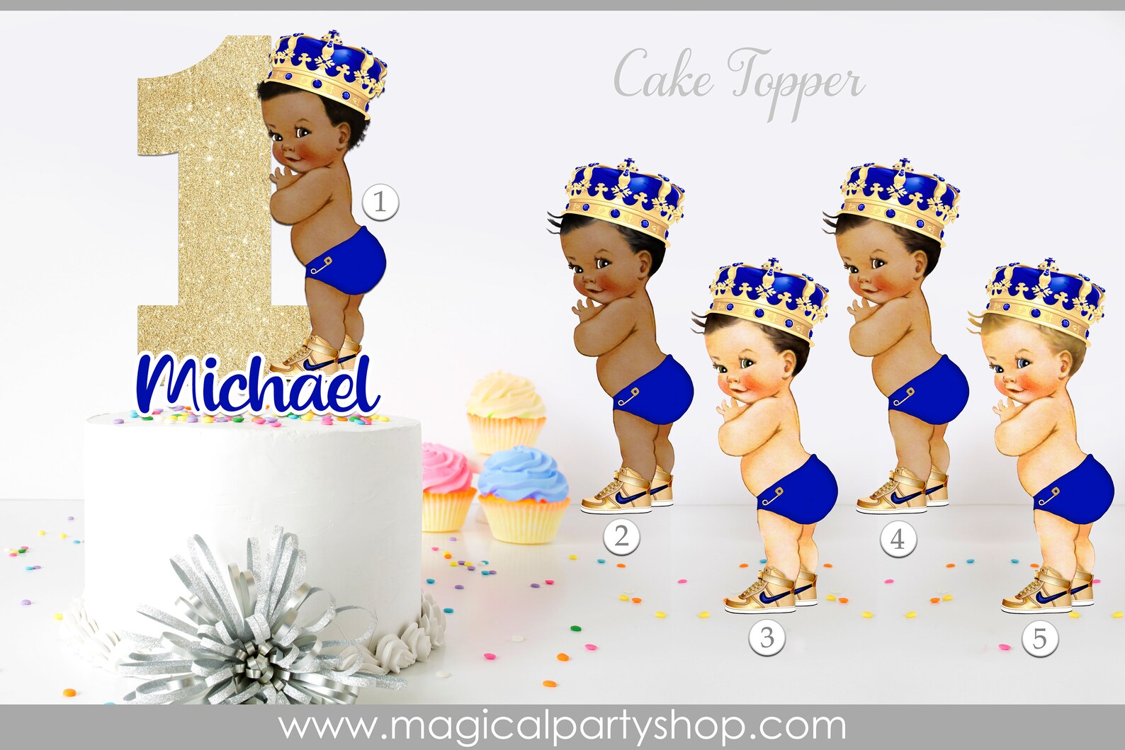 Vintage Baby | Royal Blue Prince African American | Royal Blue Baby ...
