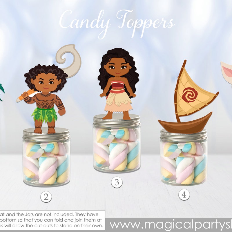 Moana Party Favors - Etsy