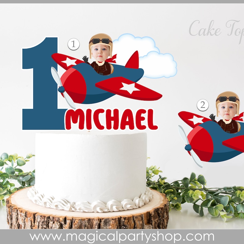 Airplane Cake Topper - Etsy