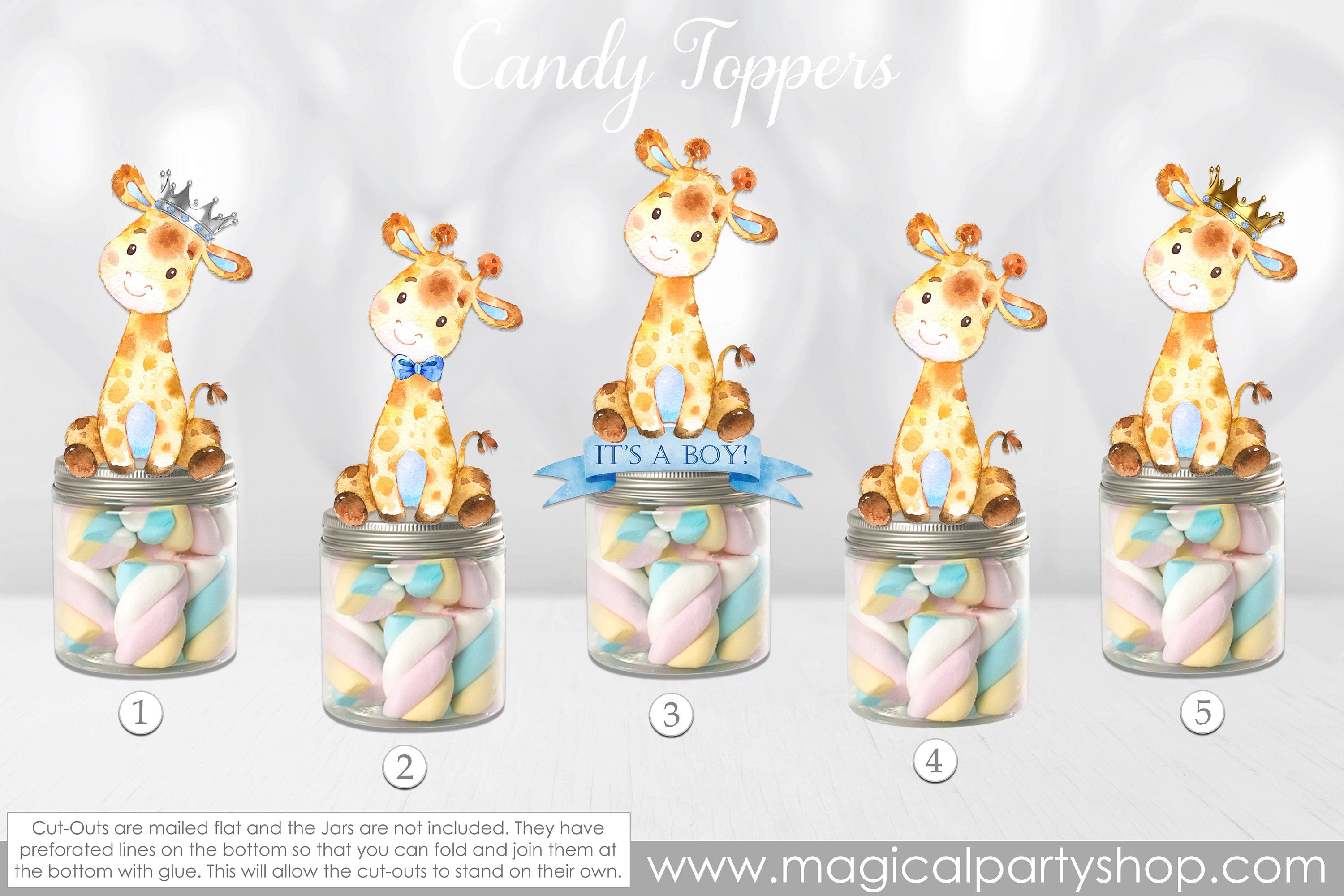 Giraffe Baby Shower Party Favors | Baby Giraffes | Baby Shower ...