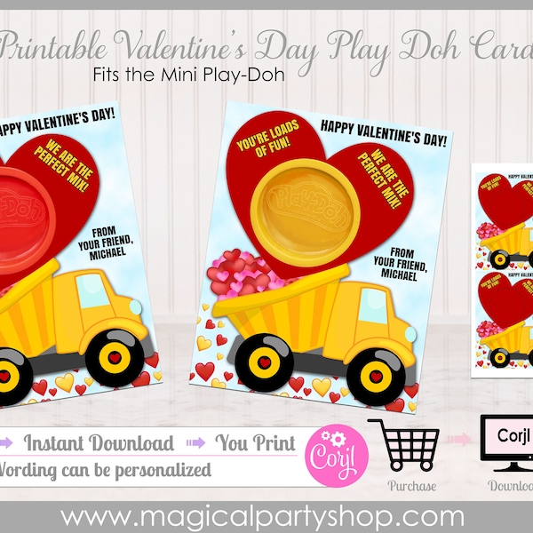 Construction Valentine - Etsy