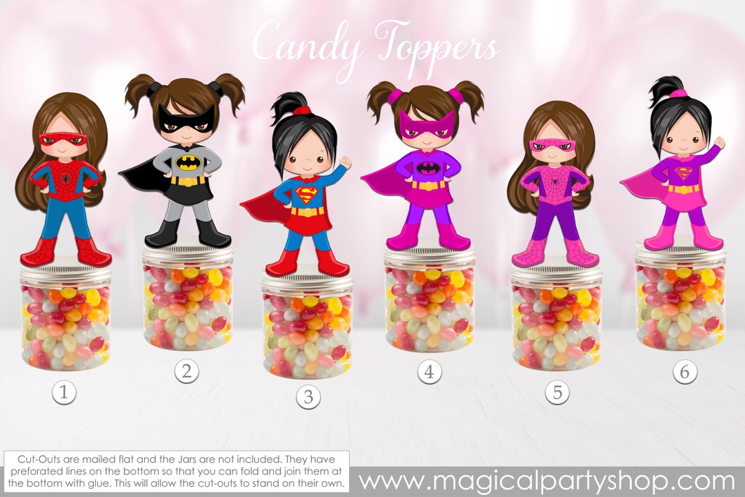 Superhero Party Favors | Superhero Girl Party | Super Hero Party ...