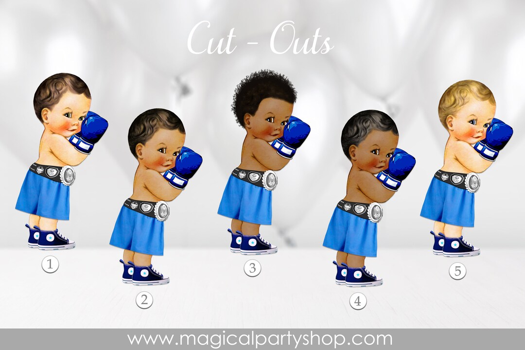 Royal Blue Boxing Prince African American | Royal Blue Boxing Birthday ...