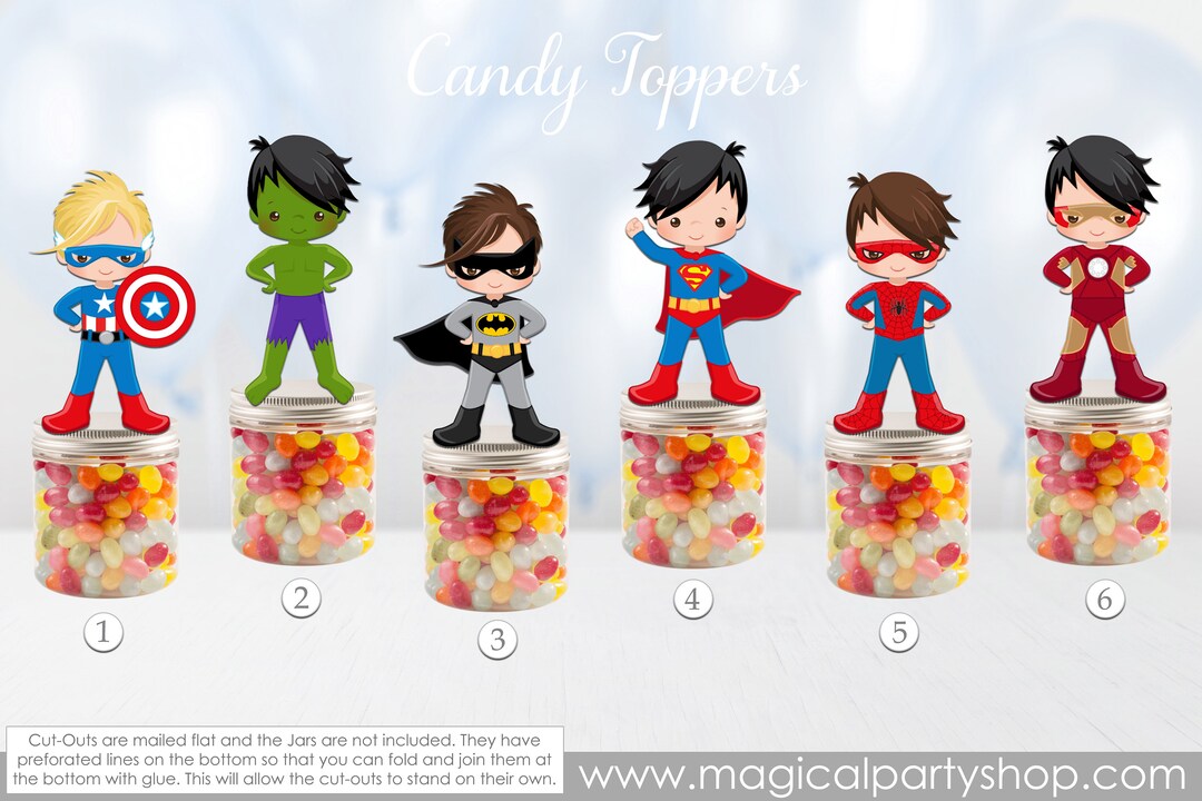 Superhero Party Favors | Superhero Party | Super Hero Party | Party ...