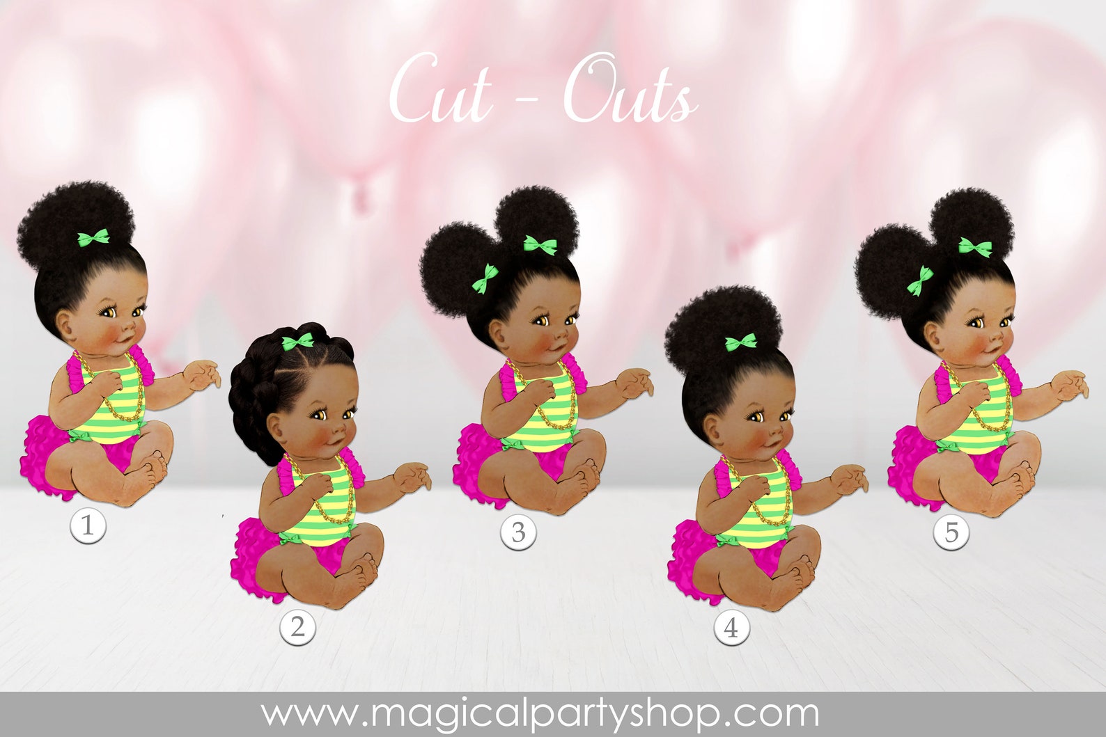 Princess Baby Girl | African American | Girl Princess Baby Shower ...