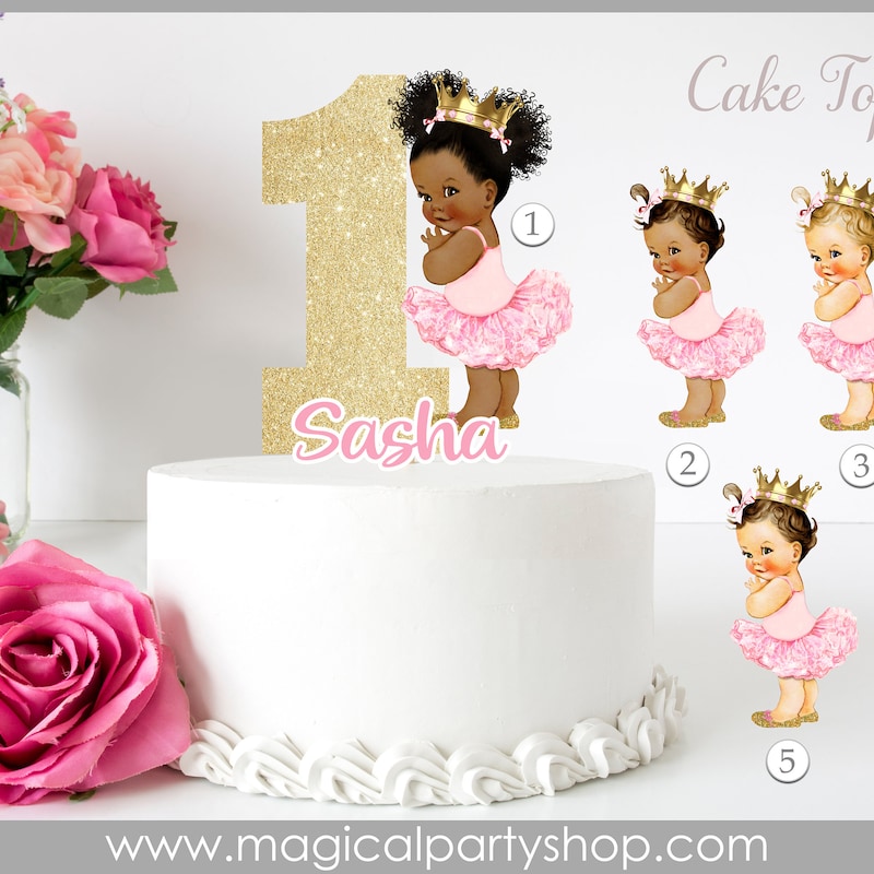 Princess Cake Toppers - Etsy