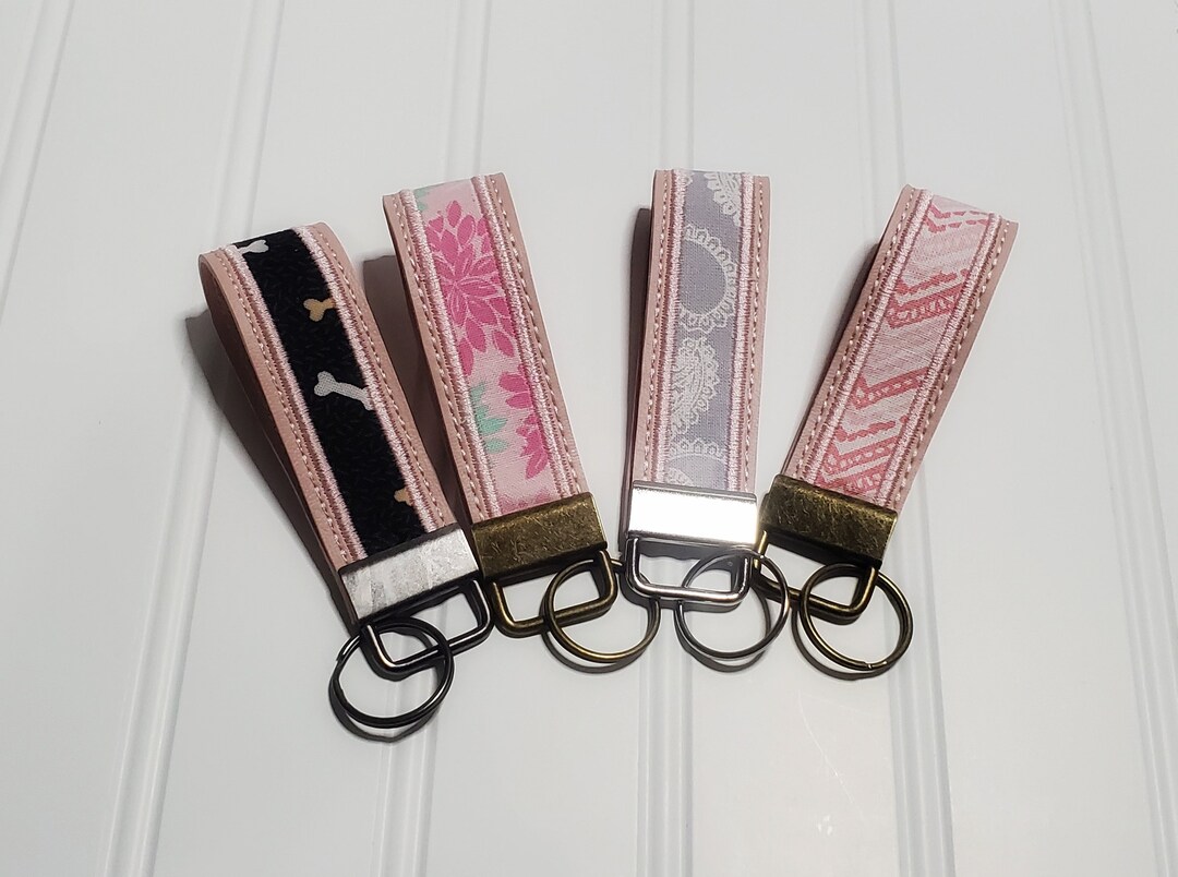 Custom Wristlet Keychain, Wristlet Keyfob, Birthday Gift - Etsy