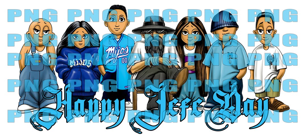 Happy Jefe Day Homies and Mijos PNG - Etsy