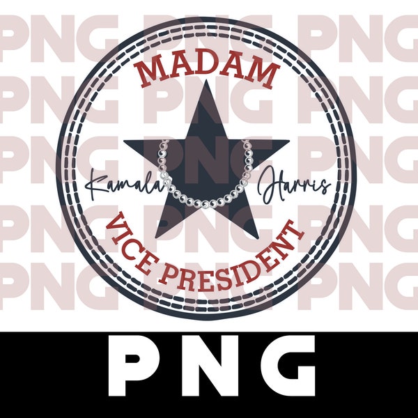Madam Vice President Svg - Etsy