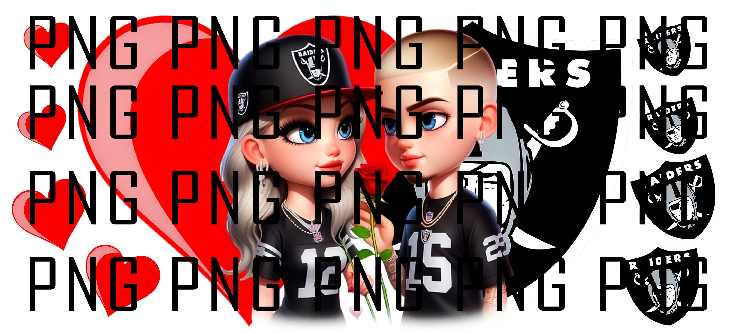 Raiders Cup Wrap PNG File - Etsy