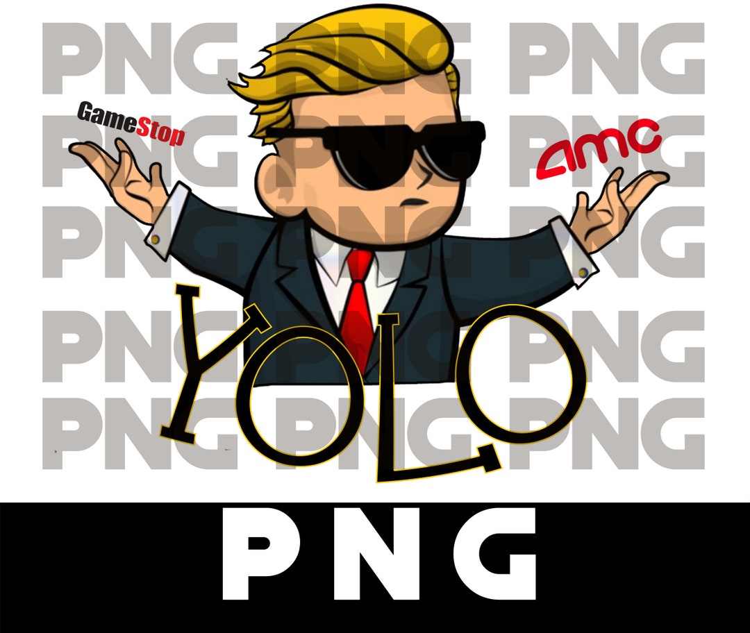Wallstreetbets Yolo PNG - Etsy