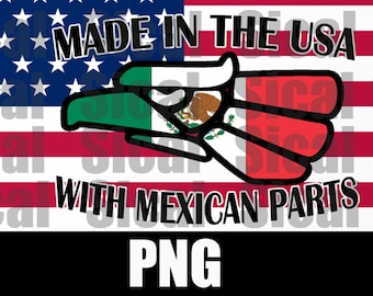 Made in the Us With Mexican Parts - Etsy