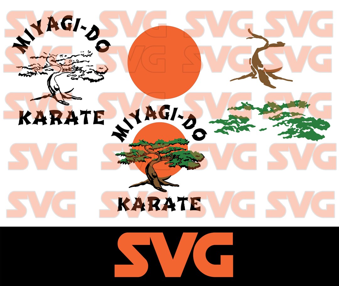 Miyagi-do Karate SVG File Great for HTV, Decals, Sublimation - Etsy