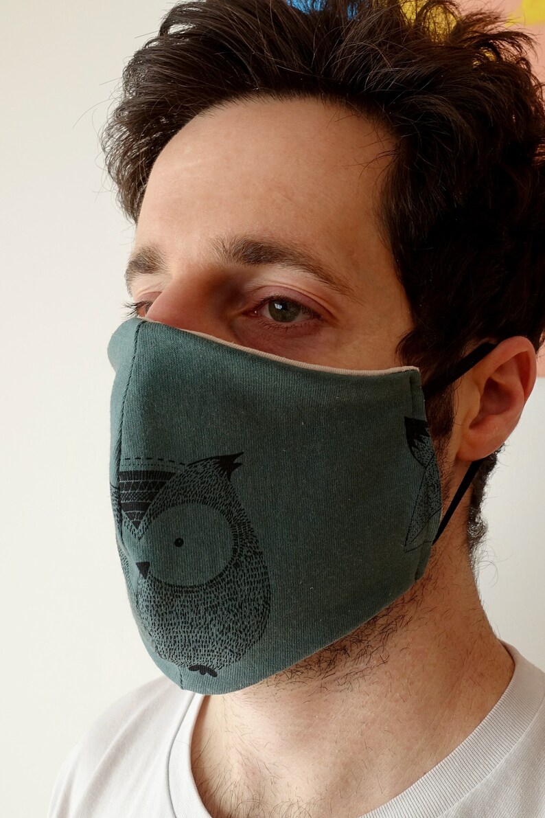 Double Sided Face Mask PDF Pattern, Three Different Sizes, Instant ...