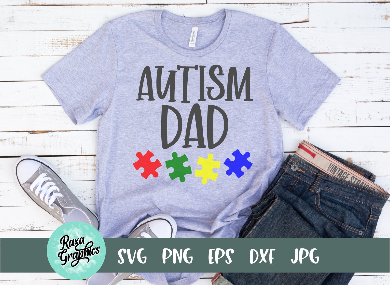Autism Dad SVG Autism awareness SVG Autism shirt Autism svg | Etsy