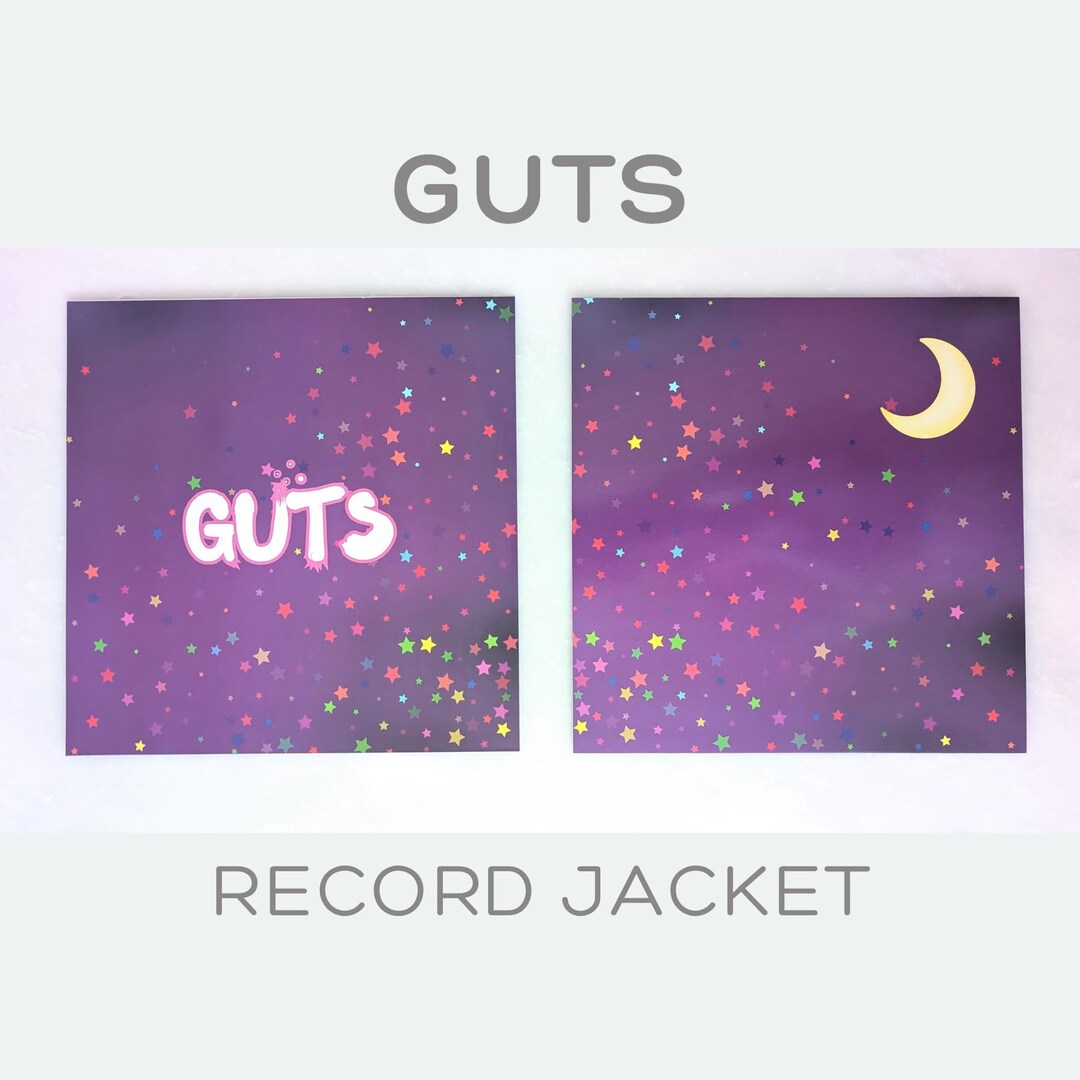 GUTS Vinyl Record Jacket - Custom Olivia Picture Disc Record Sleeve - Etsy