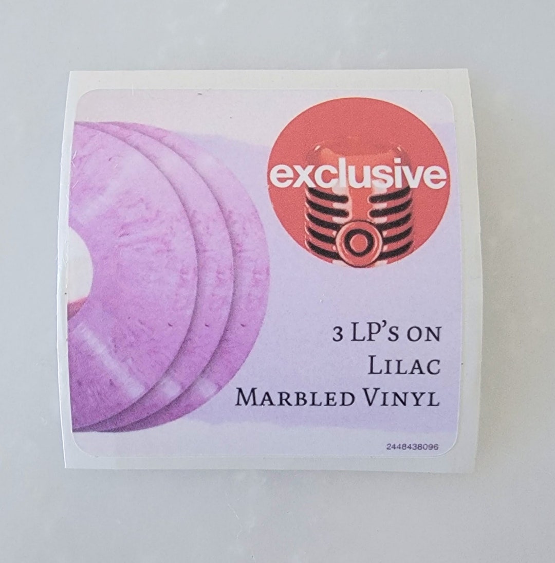 Speak Now TV Vinyl Hype Sticker, Lilac Vinyl, Replacement Hype Sticker ...