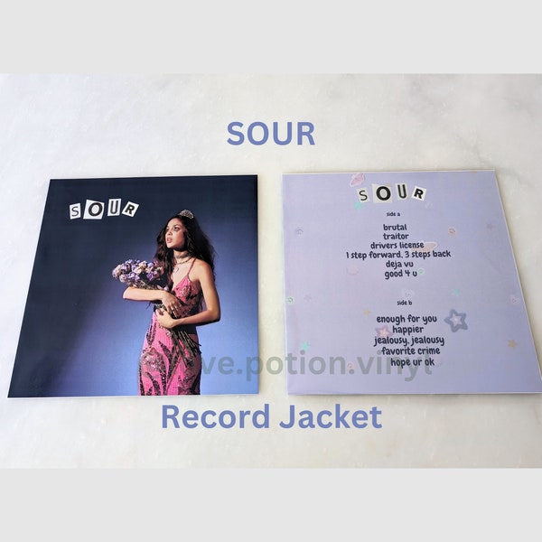 Record Jacket - Etsy