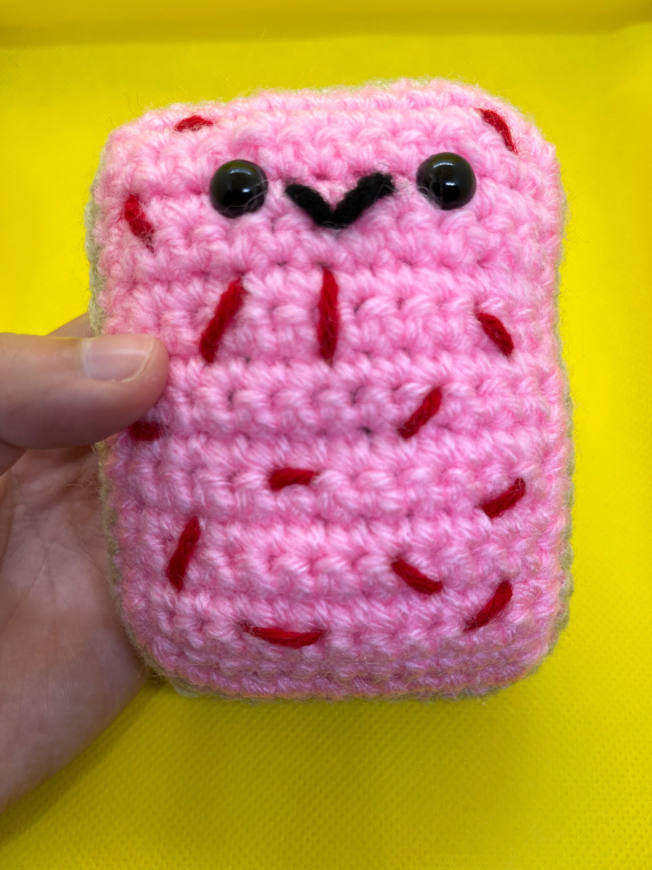 Crochet Toaster Pastry Amigurumi Stuffed Animal - Etsy