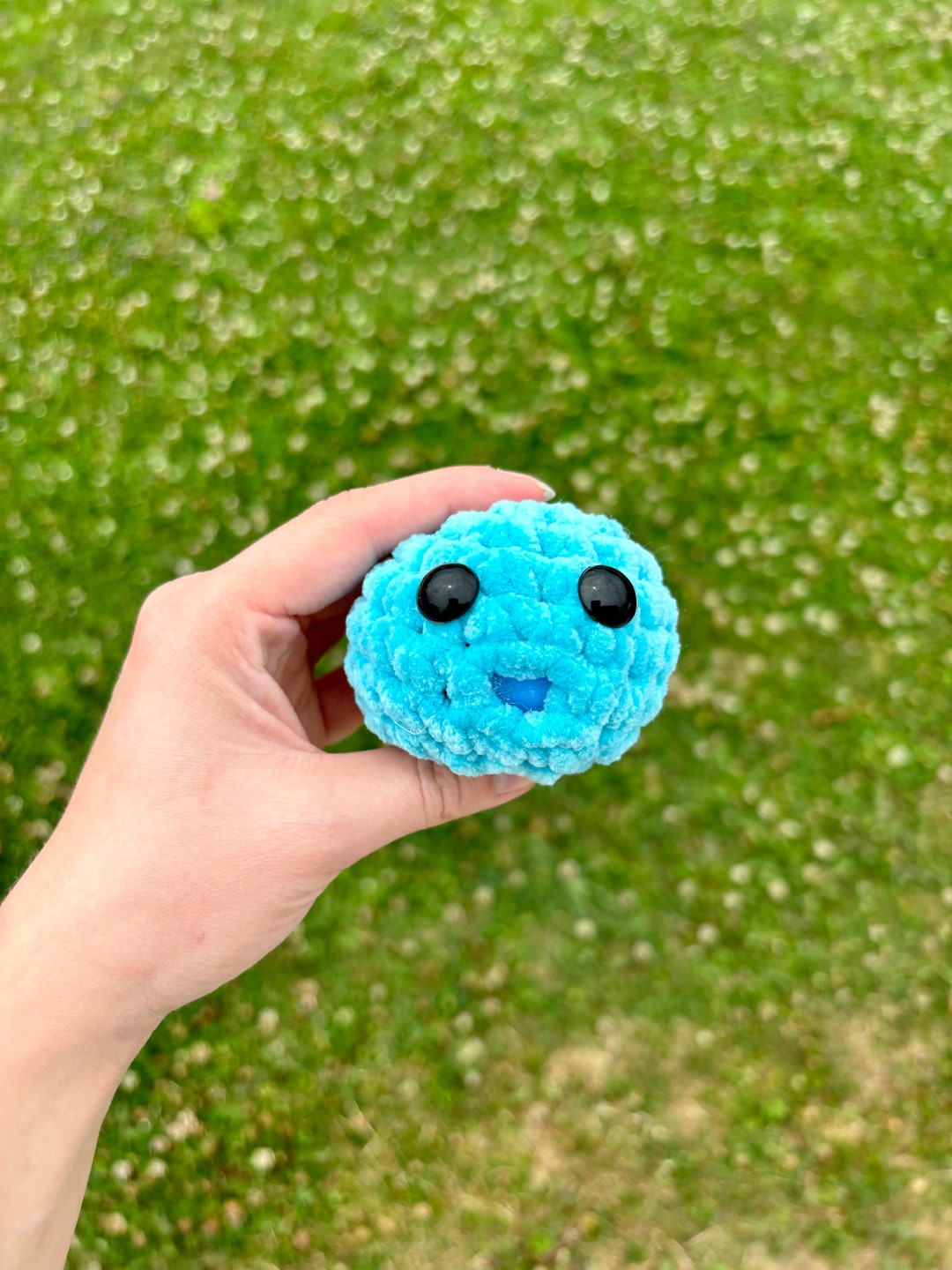 Crochet Stress Blob | Amigurumi | Stress Ball | Handmade | Small - Etsy