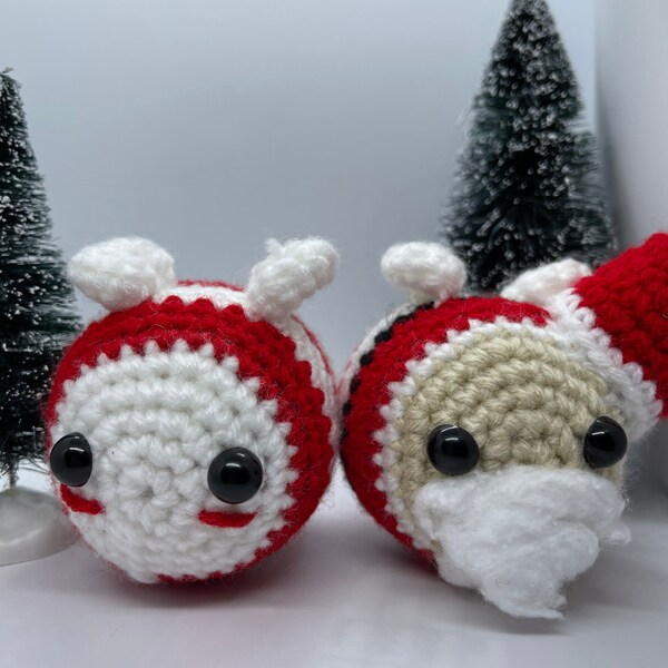 Crochet Santa Claus - Etsy