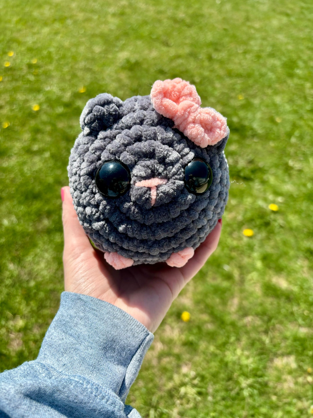 Crochet Sad Hamster Meme | Stuffed Animal | Amigurumi | Handmade ...