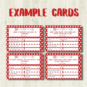 Valentines Day Friendly Feud Game, Family Feud Quiz, Valentine Family ...