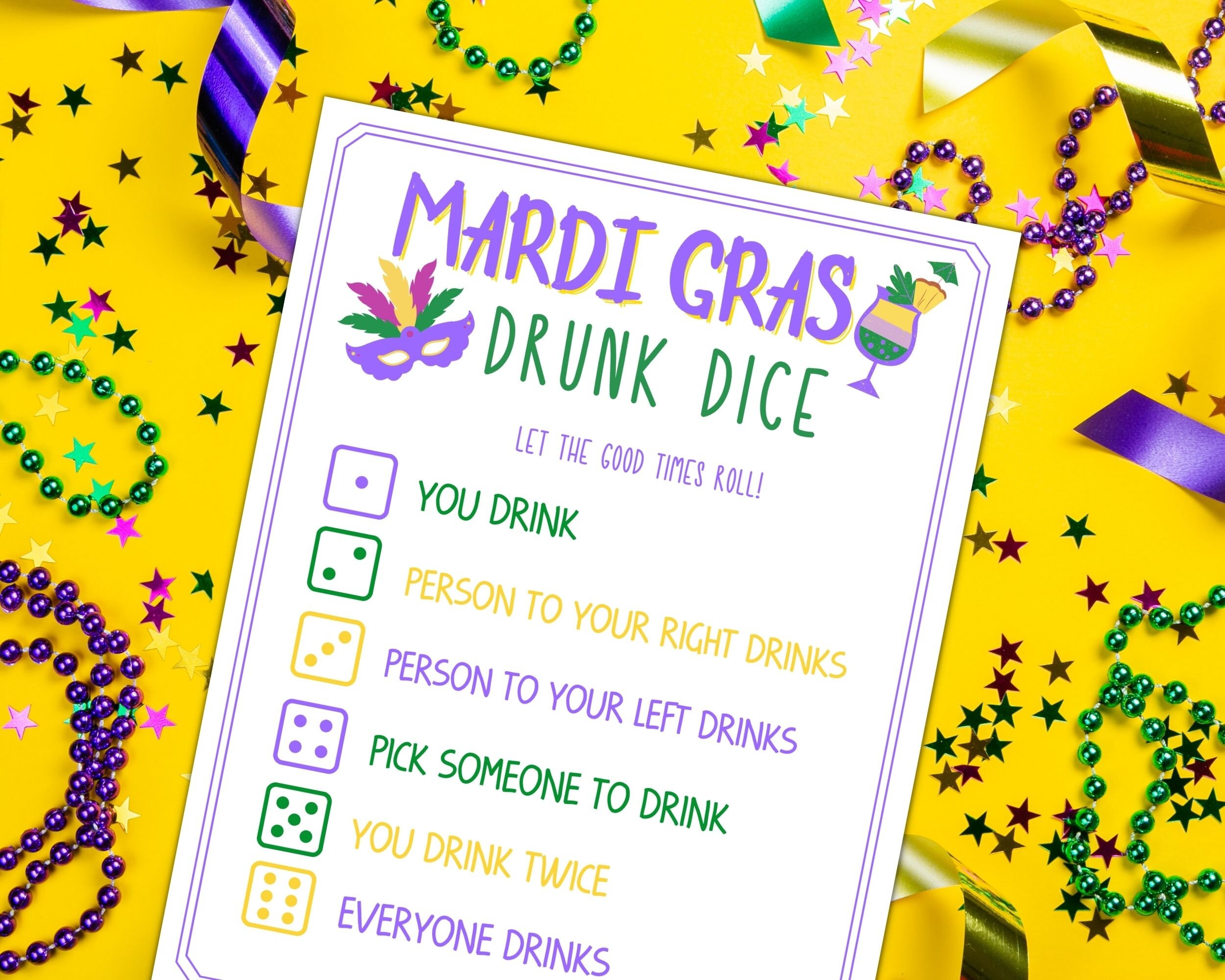 Mardi Gras Game Bundle, Mardi Gras2022, Printable Mardi Gras Games ...