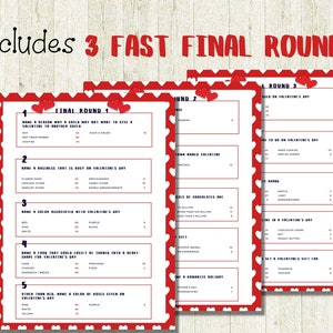 Valentines Day Friendly Feud Game, Family Feud Quiz, Valentine Family ...