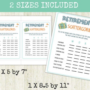 Retirement Game Bundle, Printable Retirement Games, Retirement Party ...