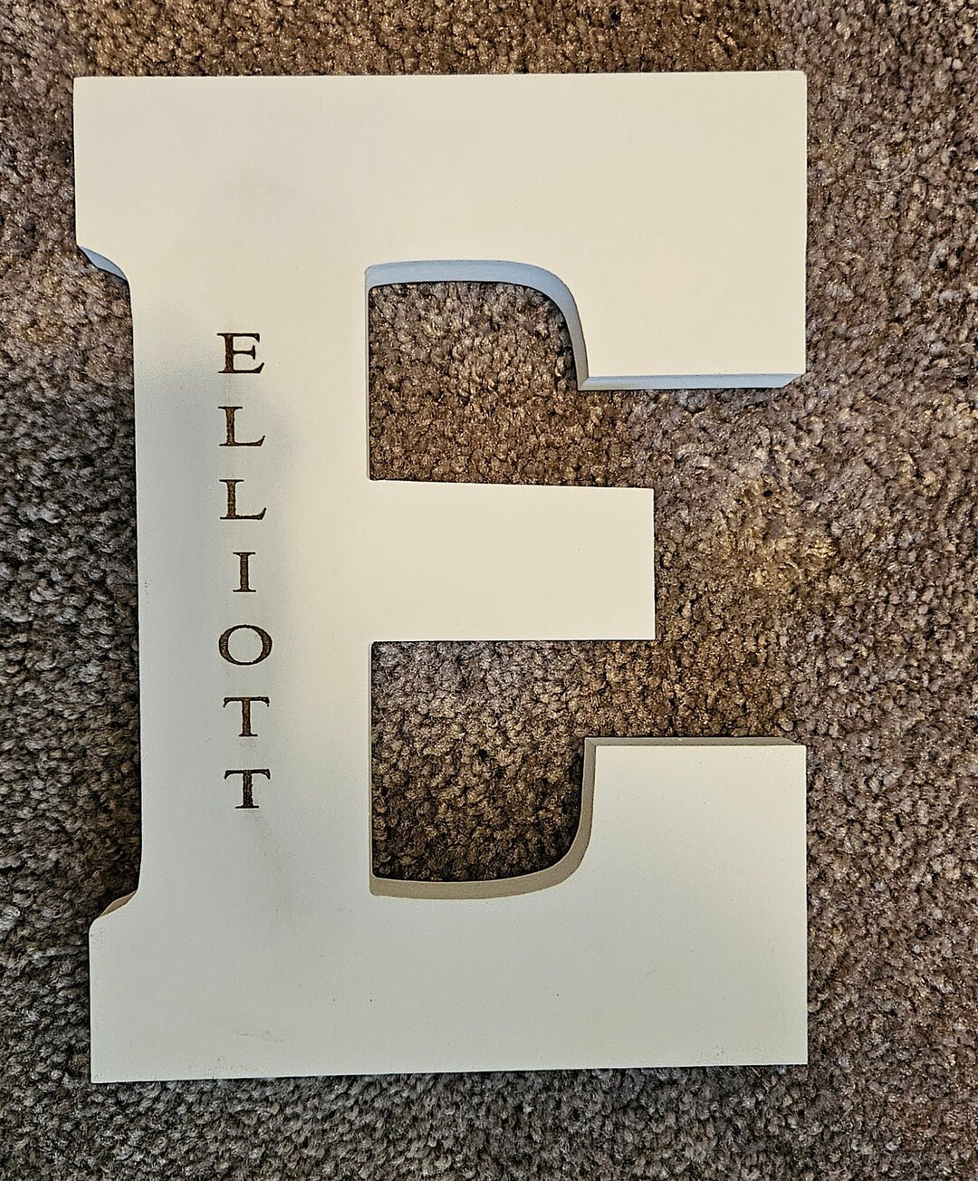 Custom Alphabet Letter Monogram, Personalized Name Initial Decor - Etsy