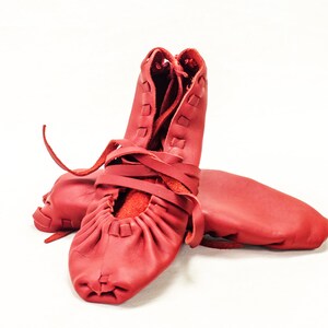 Medieval Shoes, Renaissance Leather Footwear, Larp Schuhe, Viking ...