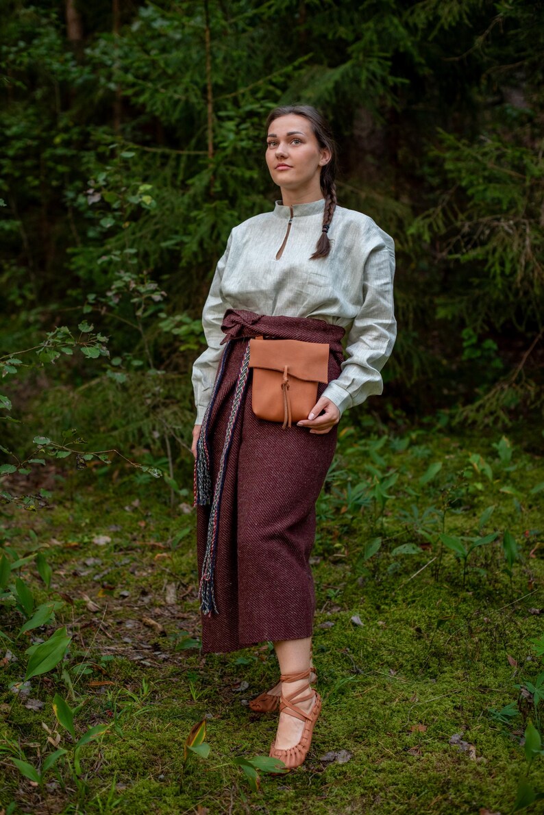 Handmade Leather Shoes Light Brown - PASTALAS, Viking Shoes, Celtic ...