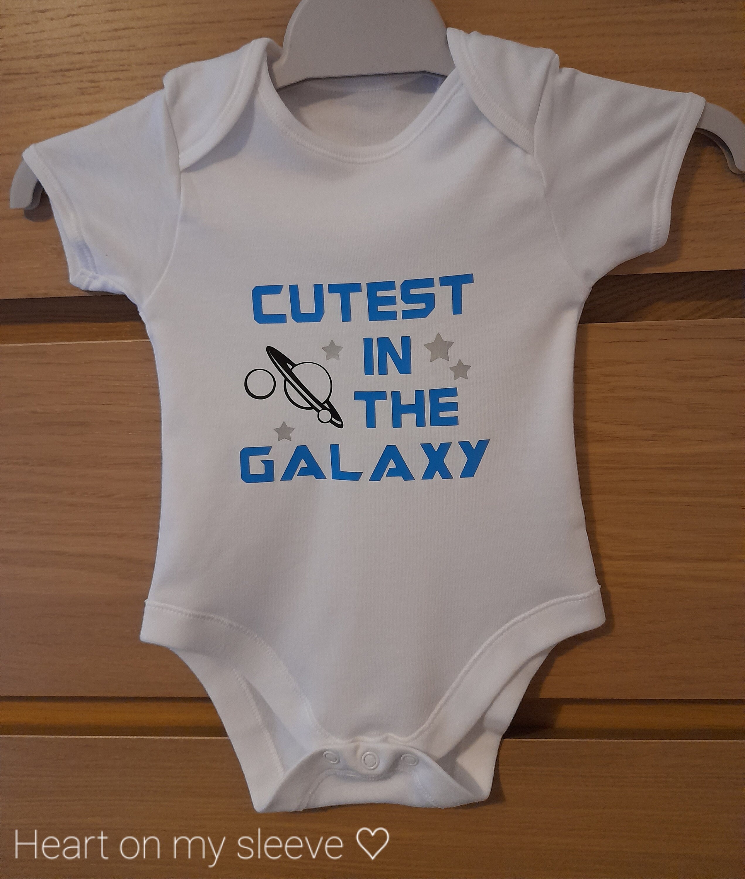 I Am Cute Babygro - Etsy