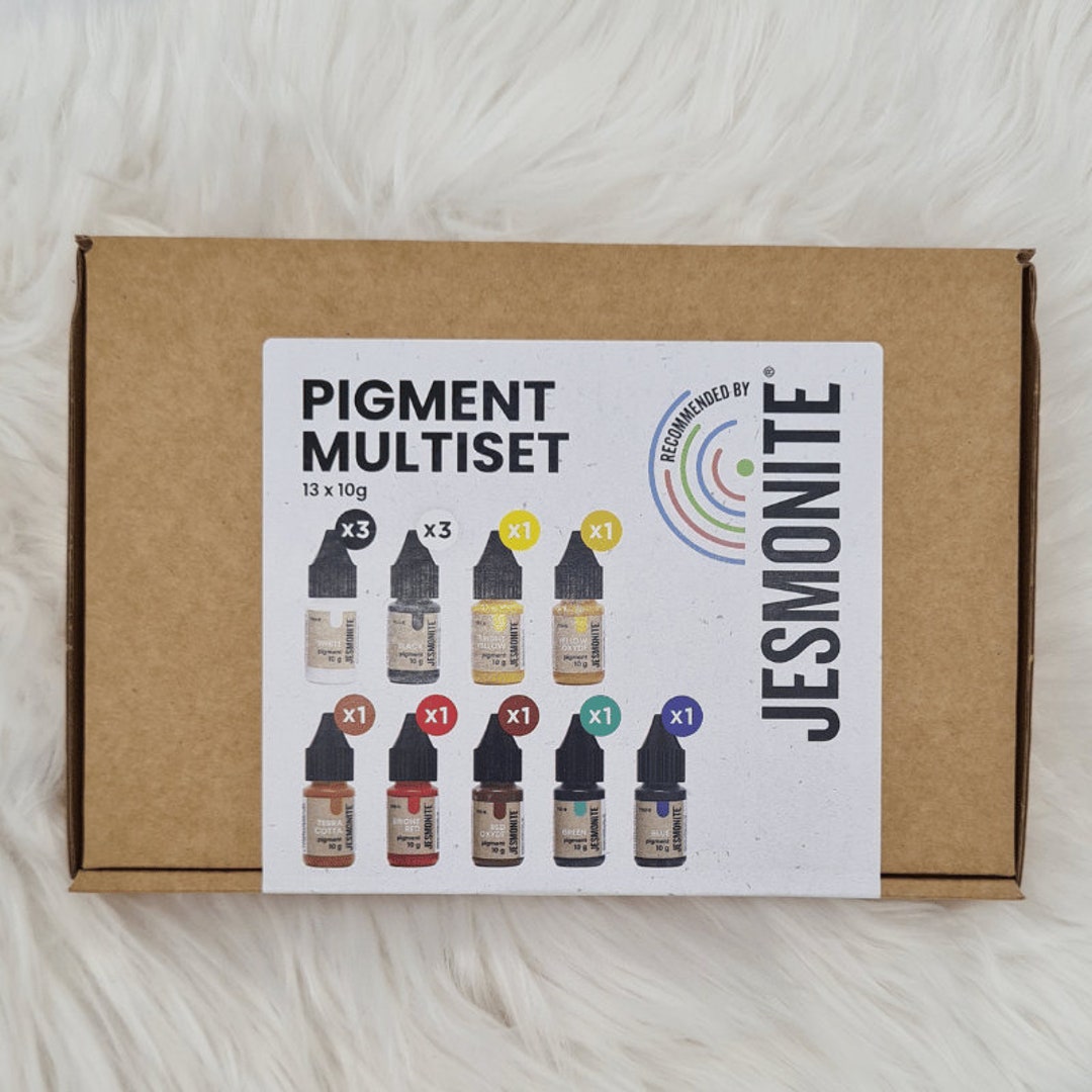 Jesmonite Pigment Colors Set 13 X 10g ORIGINAL - Etsy