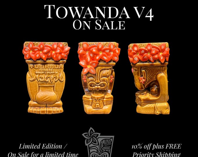 3 Tiki Soul Ceramic Mugs - Tiki Pop - Collectible Ceramics - Déco ...