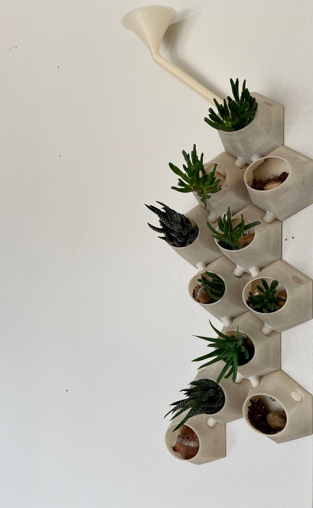 Wall Planter- Hydroponic Wall Planter- Succulent Wall Planter- Unique ...