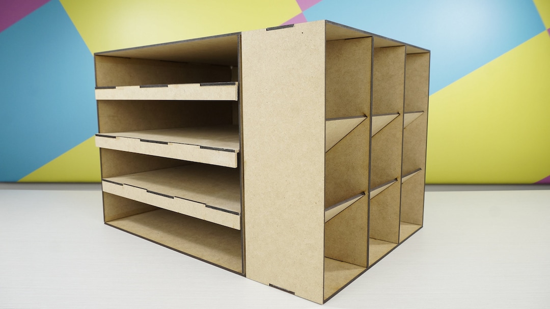 Exploded View Desk Organizer 3 Trays Pencil Holder 41.9x30.5x27.5cm - Etsy