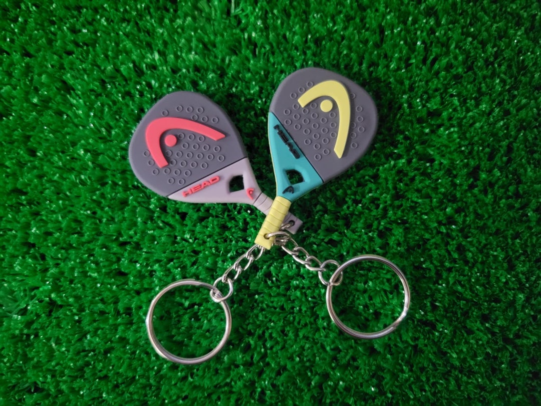 Padel Racquet Keychain HEAD Unisex 2 Inches/6 Centimeters / 2 Different ...