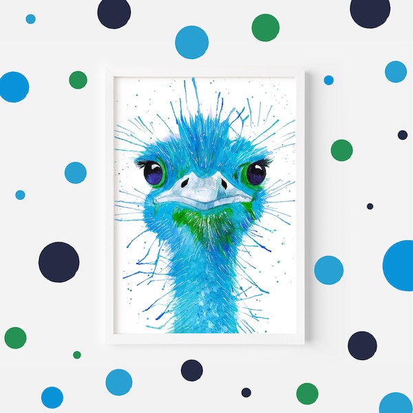 Ostrich Art - Etsy