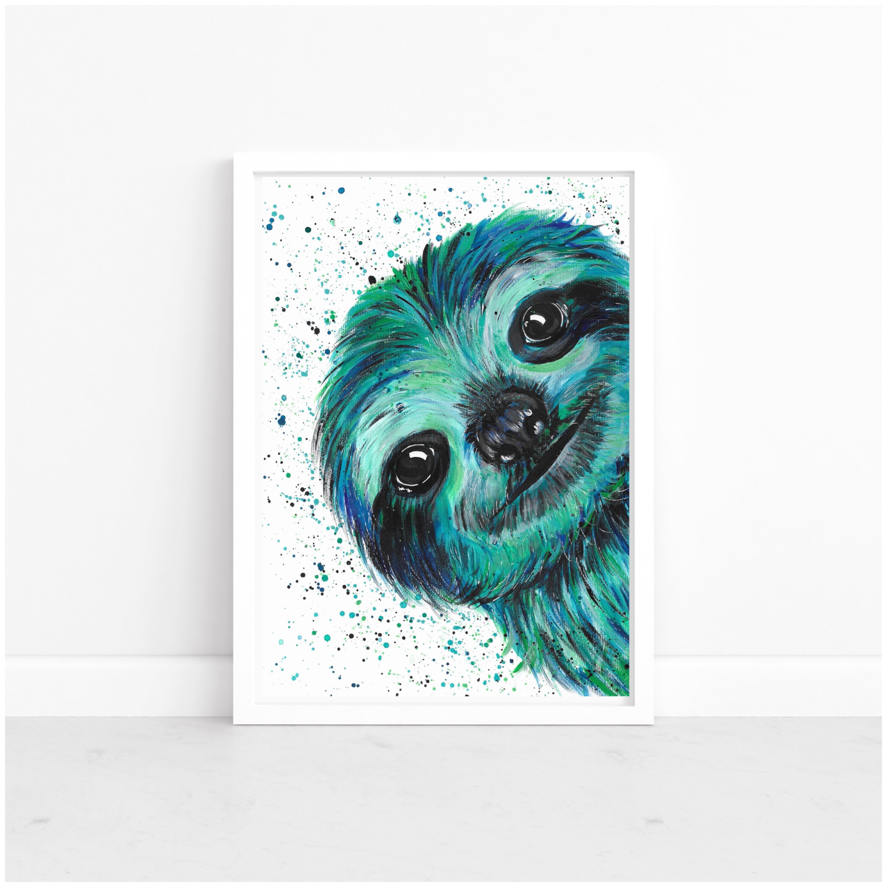 Monochromatic Animal Paintings