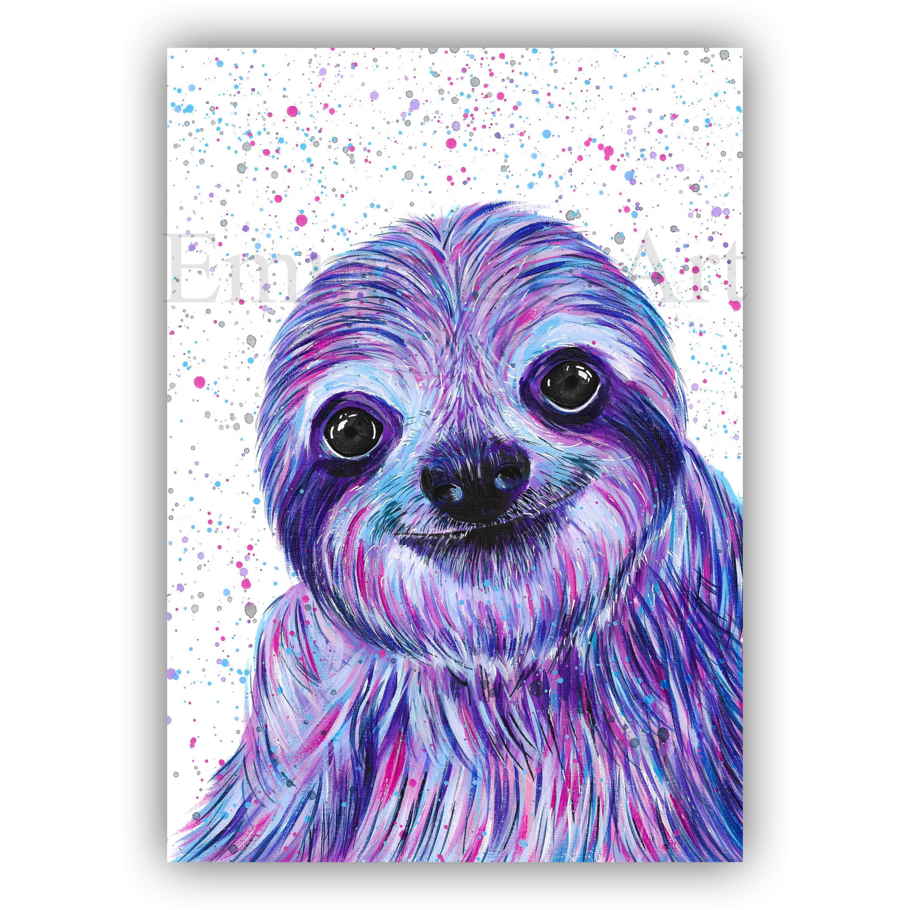 Cute Sloth Art